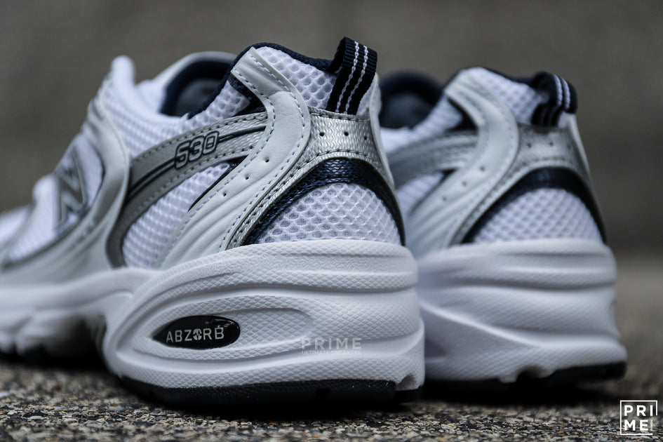 New Balance 530 White Silver Navy MR530SG – Prime