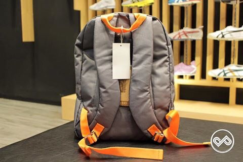Onitsuka Tiger Backpack Grey-Orange – Prime